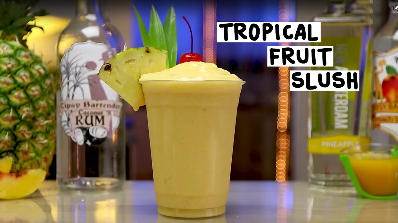 Tropical Fruit Slush - YouTube