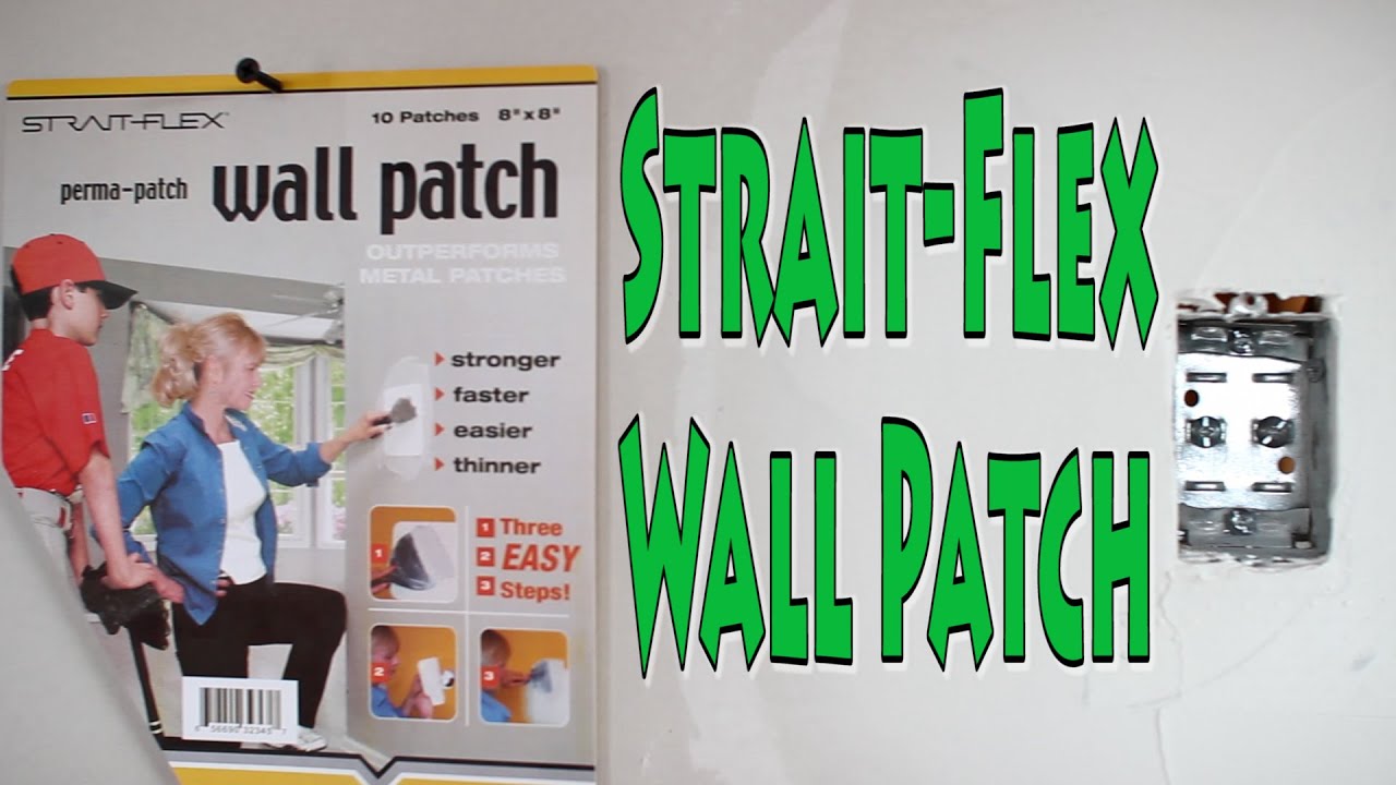 How-to patch a receptacle or hole in drywall. - YouTube