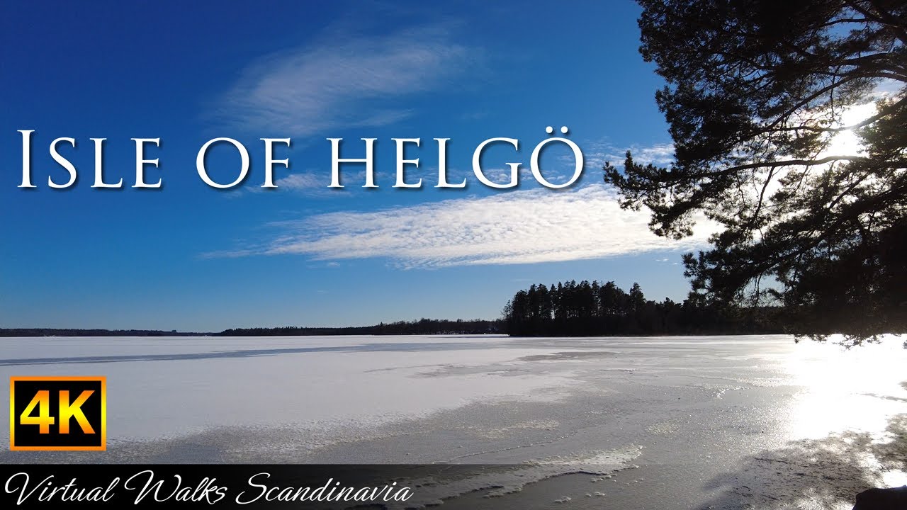 Afternoon nature walk in isle of Helgö, Växjö, Sweden - 4K Walking ...