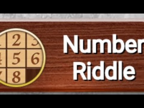 Number Riddle easy way to complete the puzzle - YouTube