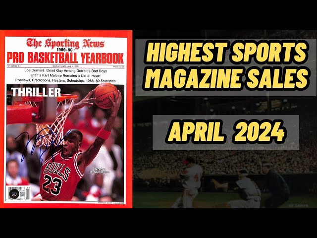 Sports Illustrated Cover April 2024