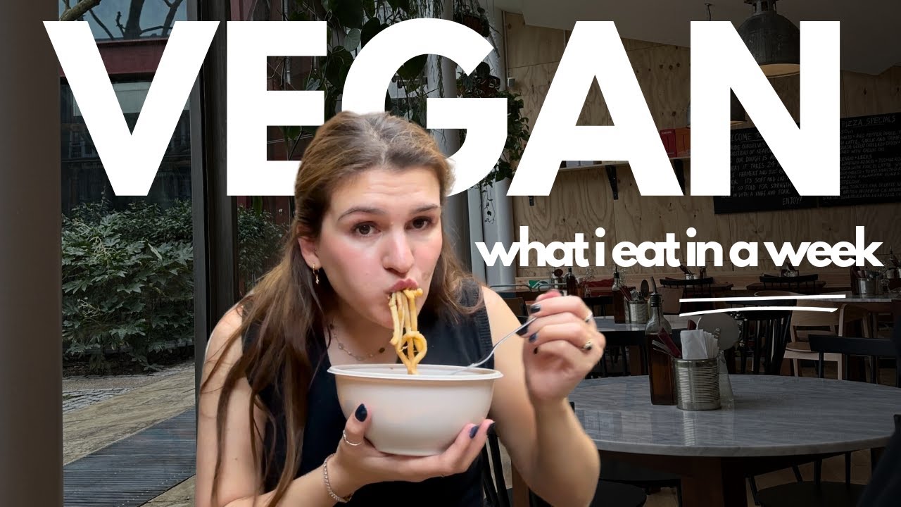 your easy vegan meal inspo!! (what i eat in a week) - YouTube