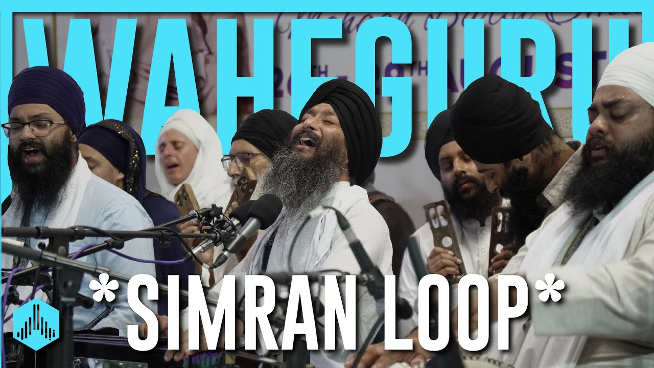 WAHEGURU SIMRAN Loop Bhai Jagpal Singh Ji Kanpuri - Mahan Barsi Smagam | Best Waheguru Moments ...