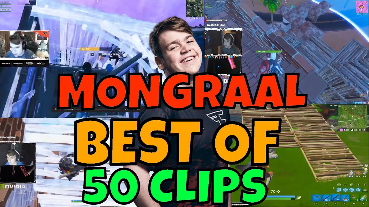 Top 50 des MEILLEURS clips de MONGRAAL sur fortnite - YouTube