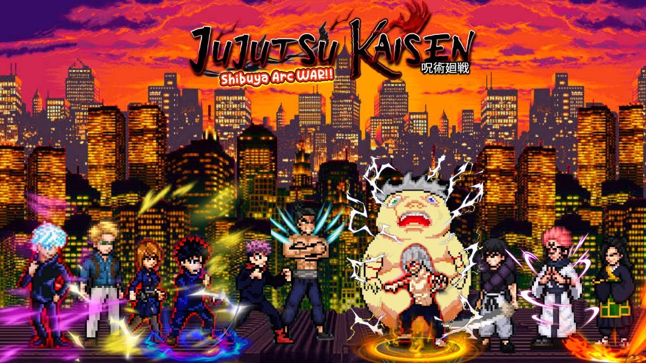 Jujutsu Kaisen Mugen - All Epic Battle Shibuya Arc | Anime Mugen - YouTube