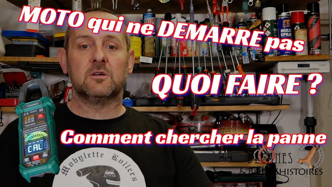 MOTO QUI NE DEMARRE PAS : la méthode de recherche de panne expliquée ...