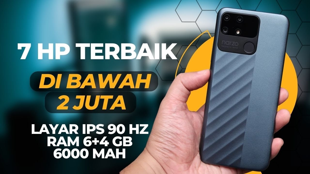 7 REKOMENDASI HP DI BAWAH 2 JUTA TERBAIK BULAN MEI 2023 - YouTube