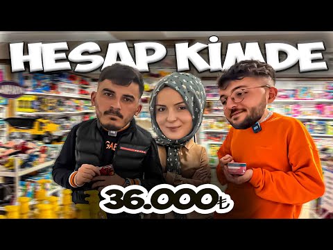 HESAP KİMDE(YEĞENİMİN İLK ALIŞVERİŞİ)@ezgidenkazima