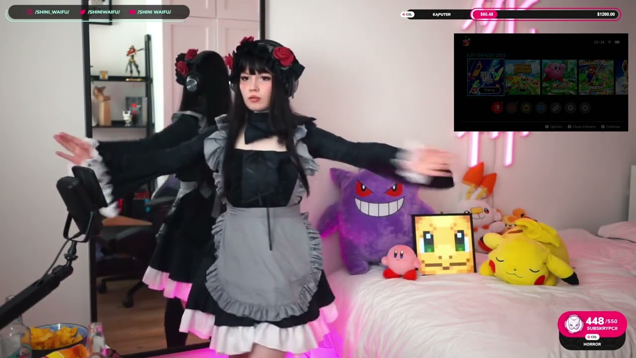 Strój Shini robi wrażenie (shini_waifu) - YouTube