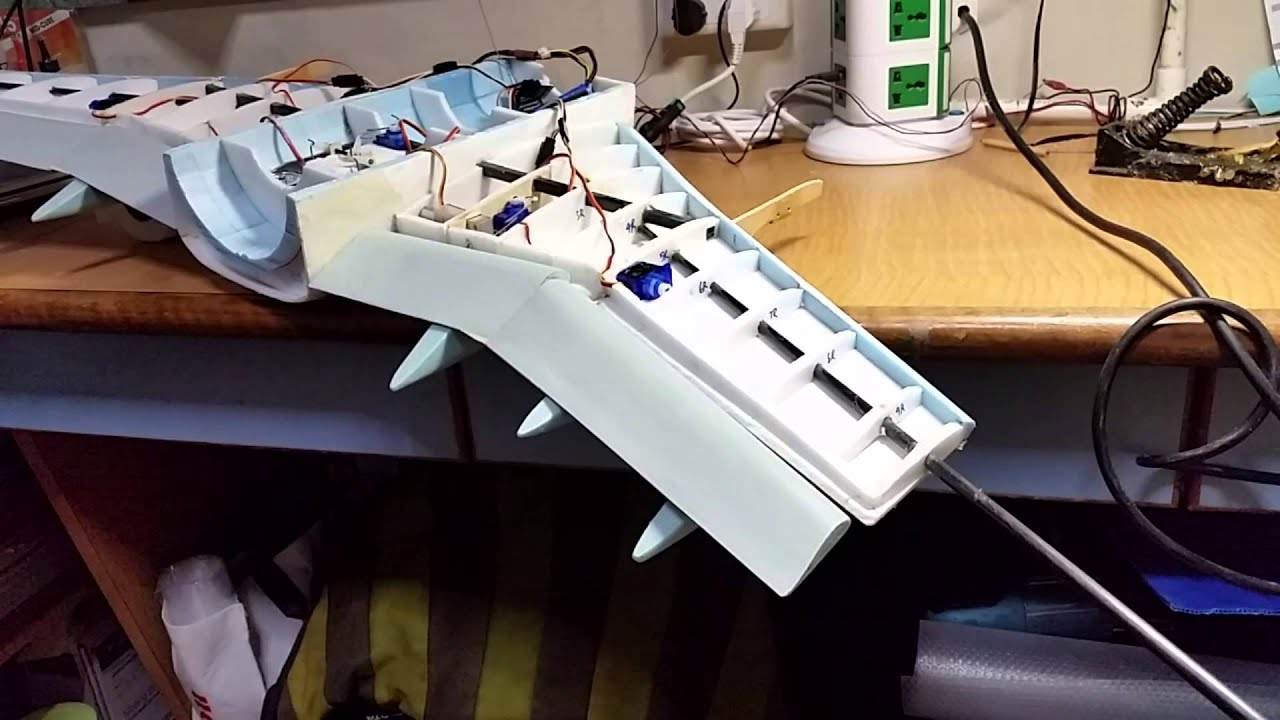 RC A350 Flap test - YouTube