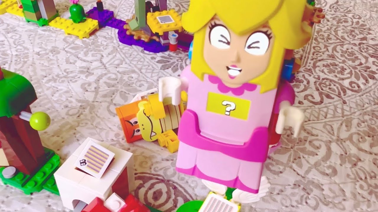 Time Up Reversed Challenge! LEGO Mario, Luigi, and Peach is Reviving ...