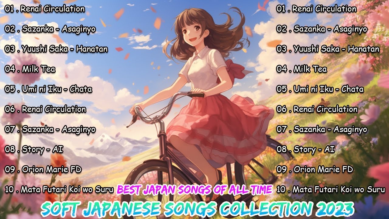 Soft japanese playlist to chill/relax/sleep💖My Soft Japanese Songs ...
