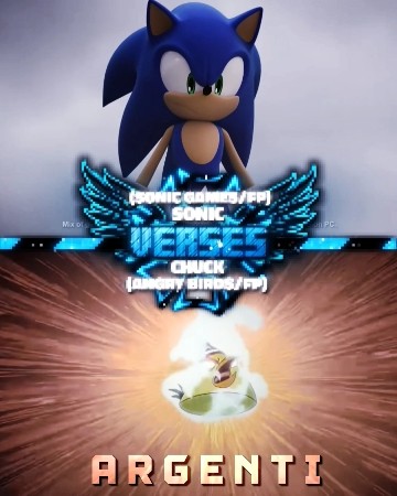 Chuck vs Sonic (Чак vs Соник) #chuck #sonic #angrybirds # ...