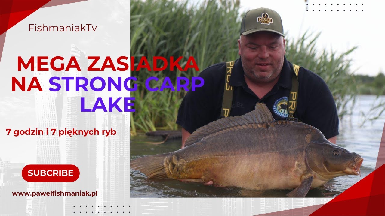 DUŻE KARPIE Z ŁOWISKA STRONG CARP LAKE - YouTube