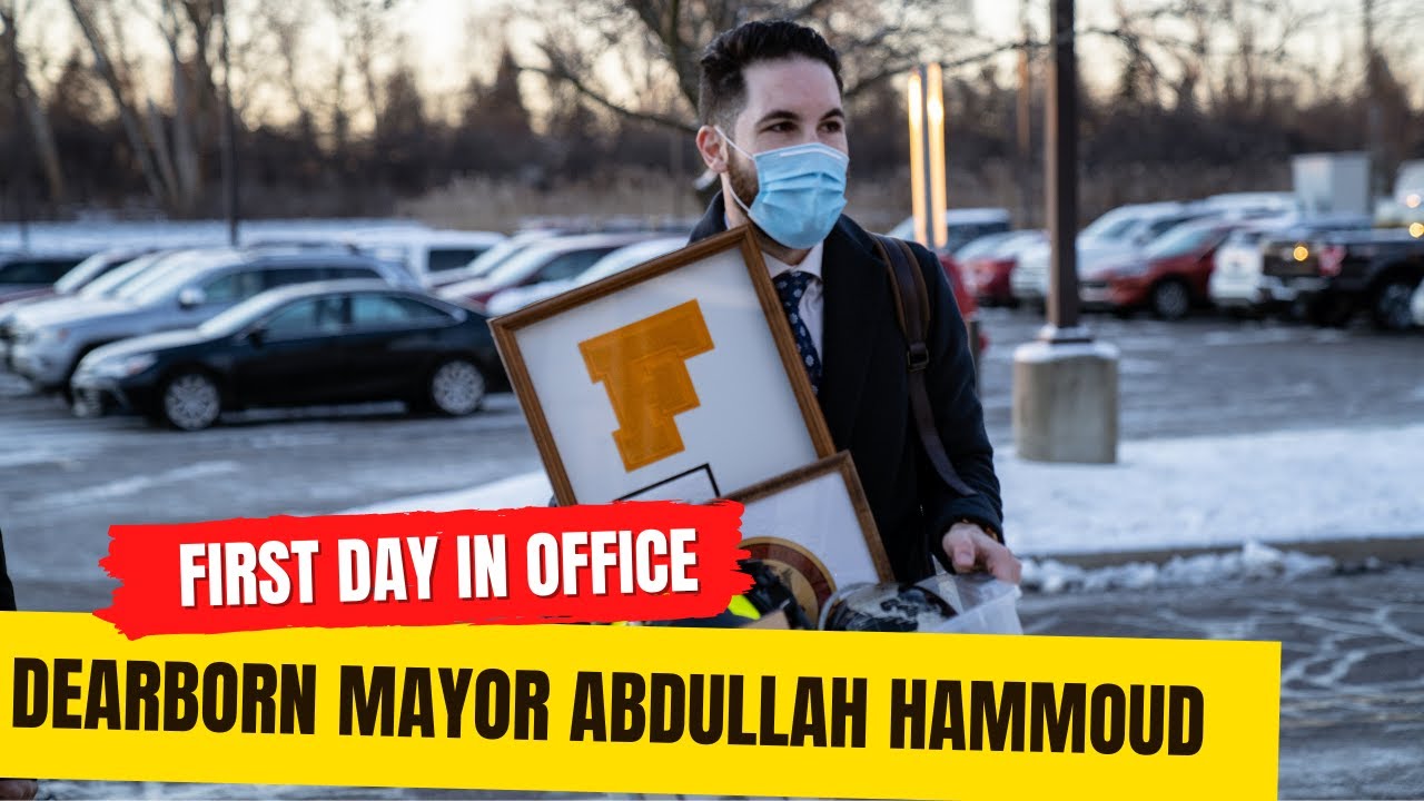 Dearborn Mayor Abdullah Hammoud: First Day in Office - YouTube