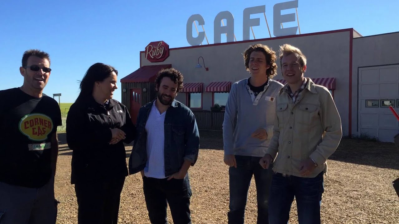 On the set of Corner Gas with The Devin Cuddy Band - YouTube