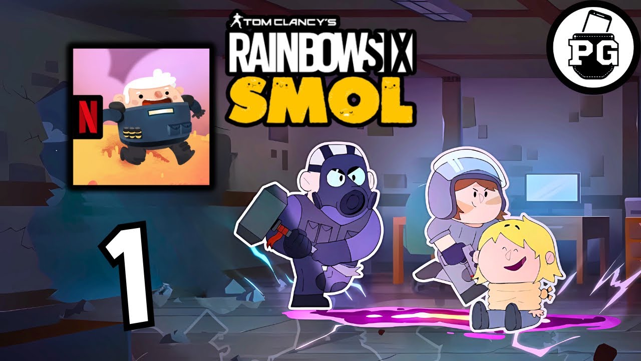 Mobile Roguelite Right By Ubisoft 👮‍♂️ Rainbow Six: SMOL - NETFLIX ...