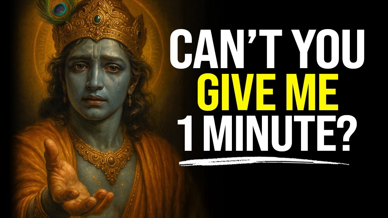 KRISHNA SAYS; GIVE ME 60 SECONDS. IT'S WORTH IT | KRISHNA MESSAGE FOR ...