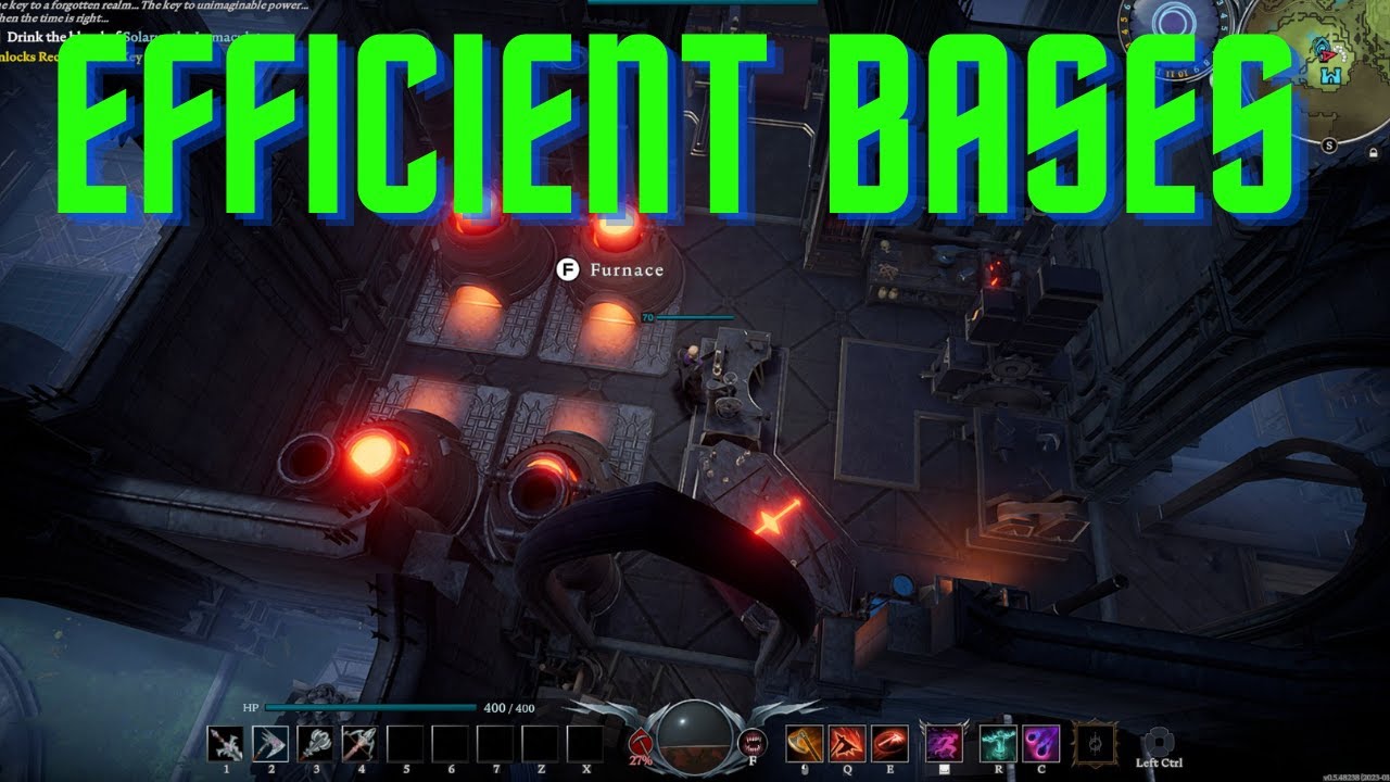 Extremely Efficient Modular Base Design for V Rising - YouTube