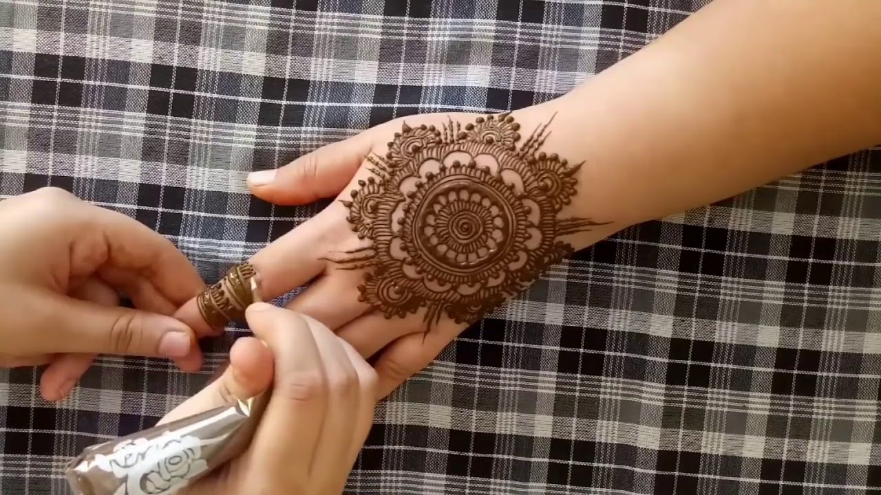 Simple Mehndi Designs Videos Tutorial Mehndi 2018 Video - YouTube