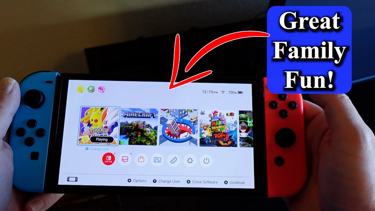 Nintendo Switch Overview and Review - Great for Families - YouTube