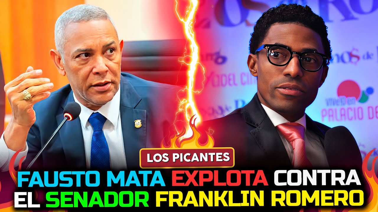 Fausto Mata Explota Contra el Senador Franklin Romero por Deuda de ...