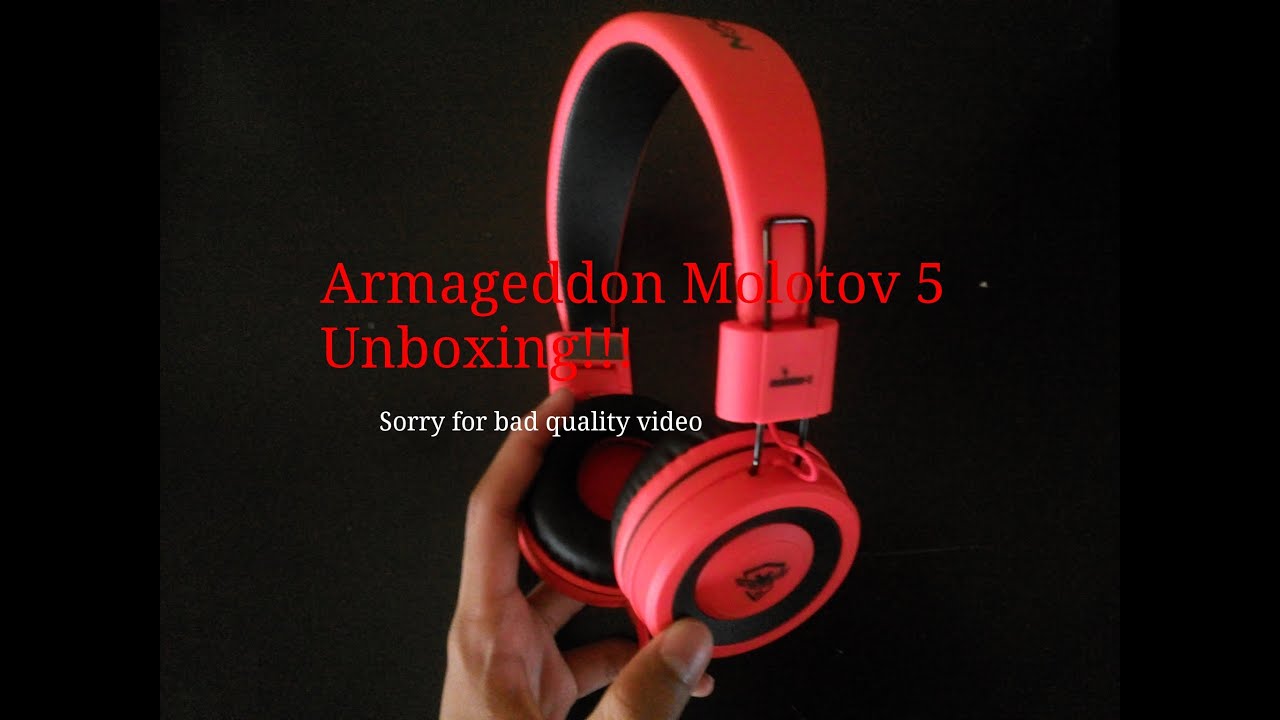 [UNBOXING] Armageddon Molotov 5/Mobile Gaming Headset And Mic Test ...