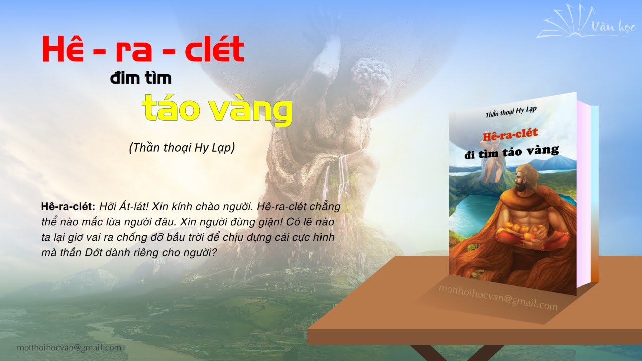 Văn học Tóm tắt HÊ-RA-CLÉT ĐI TÌM TÁO VÀNG (Thần thoại Hy Lạp) - YouTube