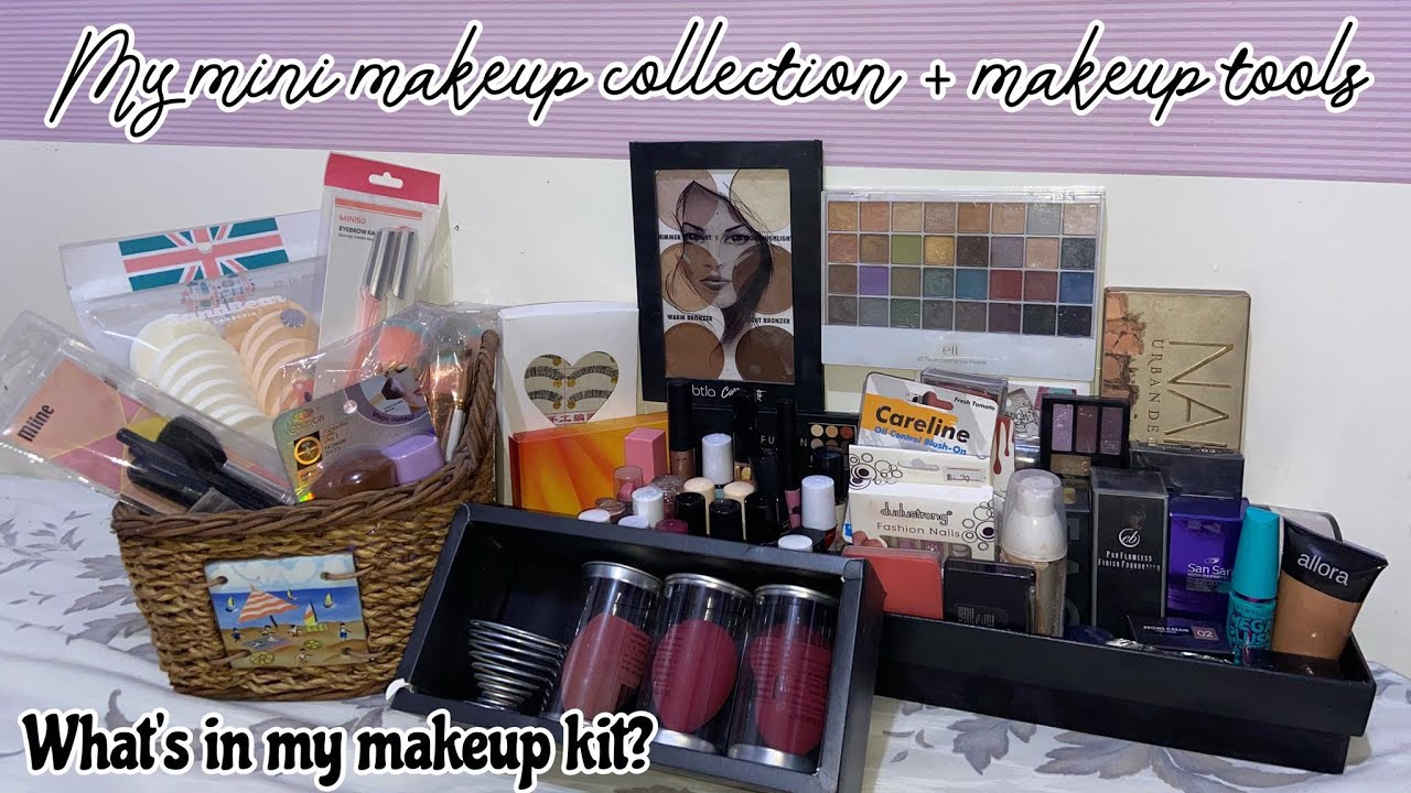WHAT’S IN MY MAKEUP KIT? + MINI MAKEUP COLLECTION!!! 🤩 2020 - YouTube