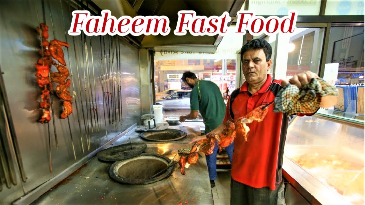 Chicken tandoori | Goat brain masala and tandoori fish eating at Faheem ...