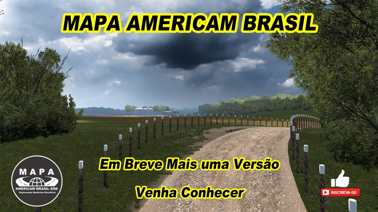 MAPA AMERICAM BRASIL - Trailer da Versão 14.77 - YouTube