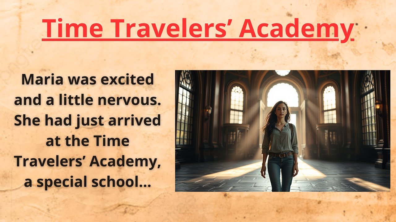 English Through Stories Difficulty 2⭐ Time Travelers’ Academy - YouTube