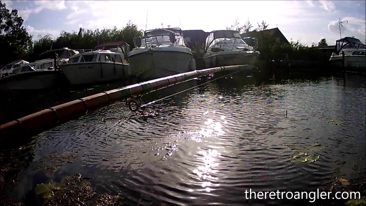 Vintage Fishing The River Bure, Norfolk Broads 2018 - YouTube