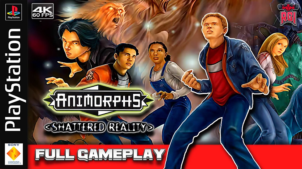 Animorphs: Shattered Reality (PS1)(2000) Full Gameplay in 4K / 60FPS # ...