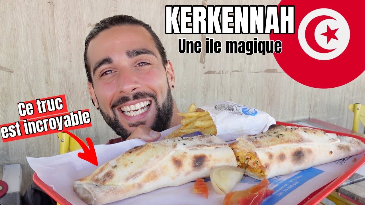 JE TESTE LE MEILLEUR SNACK DE TUNISIE 🇹🇳 SUR UNE ILE EXCEPTIONNELLE ...