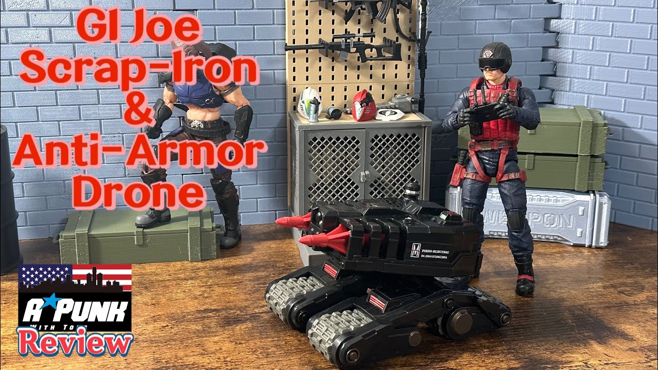 GI Joe Classified Scrap Iron, A Real Deluxe? - YouTube