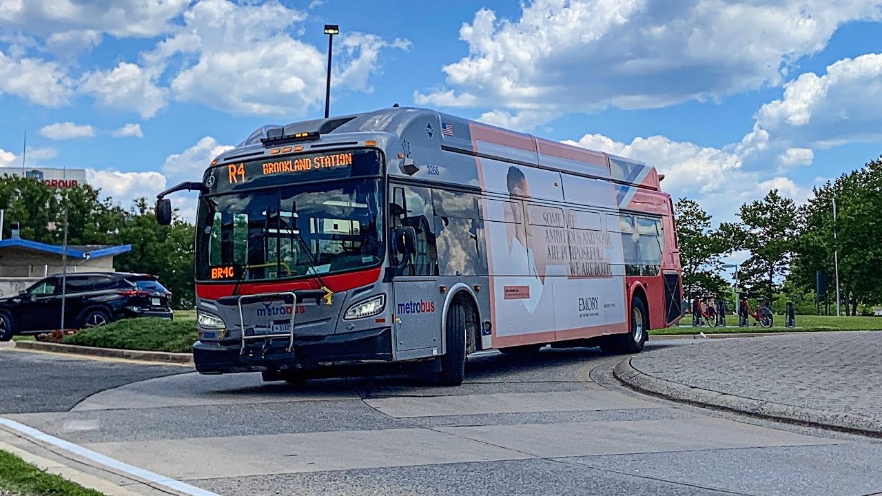 WMATA 2019 New Flyer XN40 3268 on Route R4 - YouTube