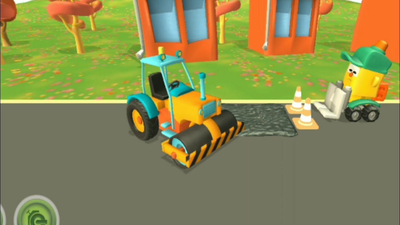 JCB Road Roller Cartoon Video For Kids Video|| jcb road roller cartoon ...