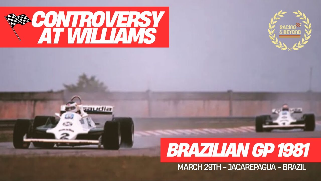 Formula 1 1981 Brazilian GP - The Race That Split Williams - YouTube
