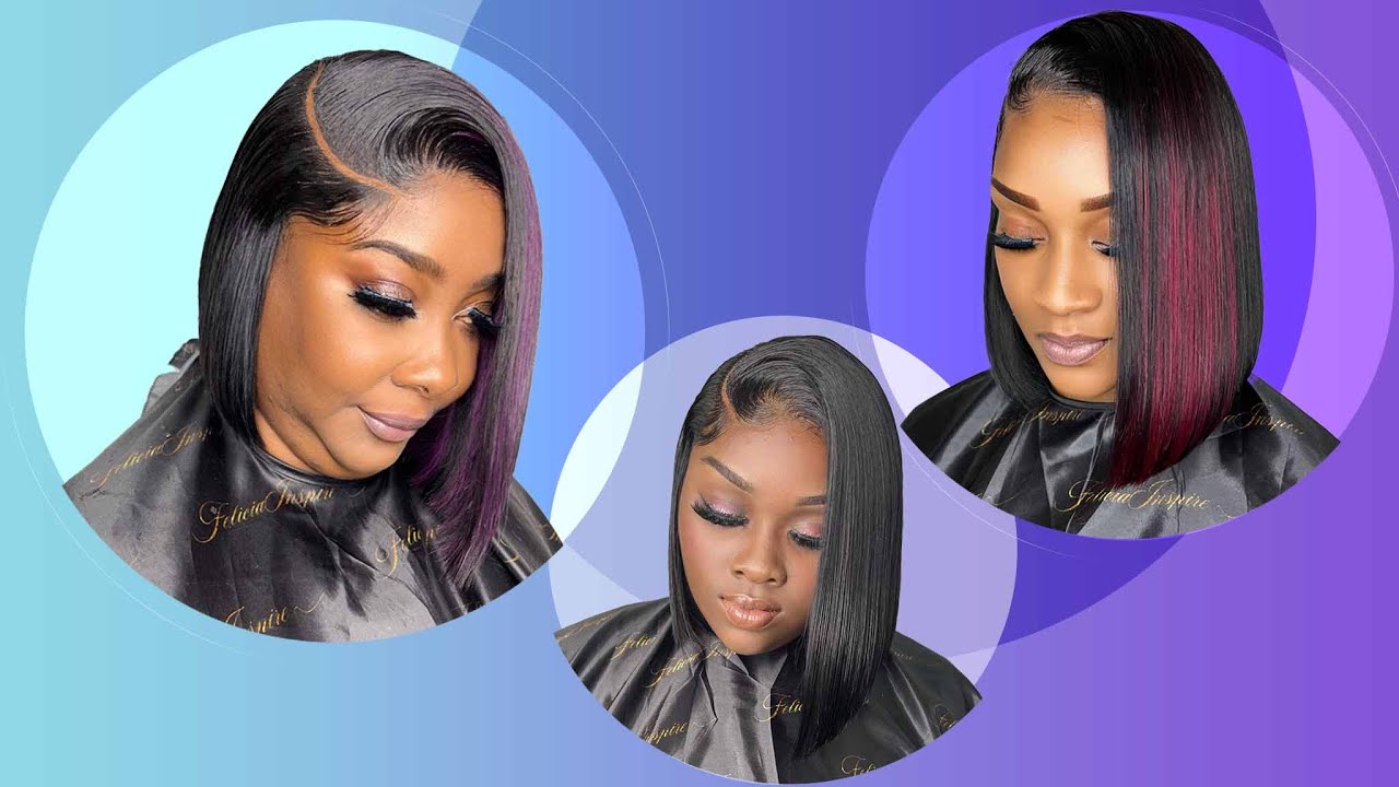 EXTREMELY DETAILED Best Lace Closure Side Part Bob Quick Weave | Hair ...