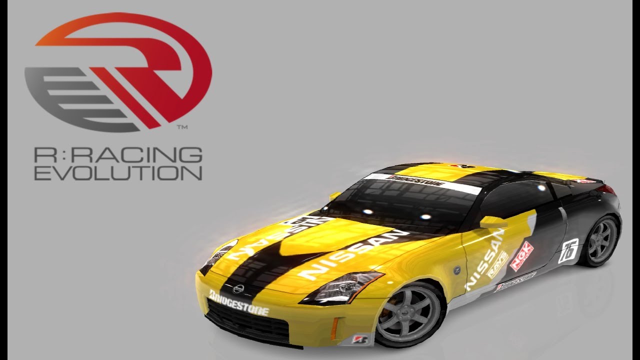 R: Racing Evolution - Black & Yellow Nissan 350Z Drag Car - YouTube