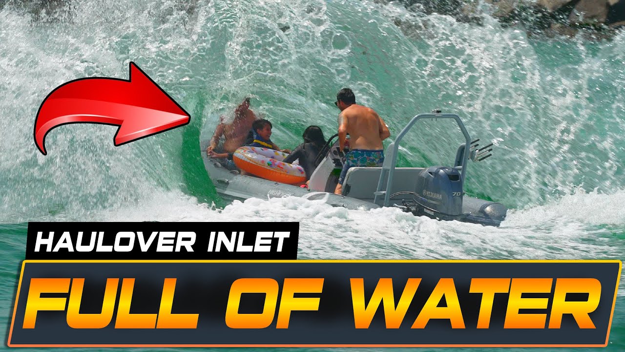 FAMILY IN PANIC MODE AT HAULOVER INLET (DRAMATIC RESCUE) BOAT ZONE ...