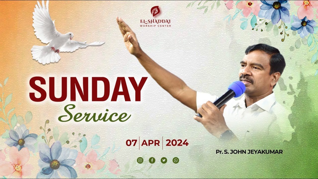Sunday Second Service | 07-04-2024 | 🔴Live - YouTube