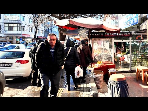Ankara [4k60fps], Dikmen ve Mimar Caddelerinde Gezinti - Strolling Dikmen & Mimar Streets