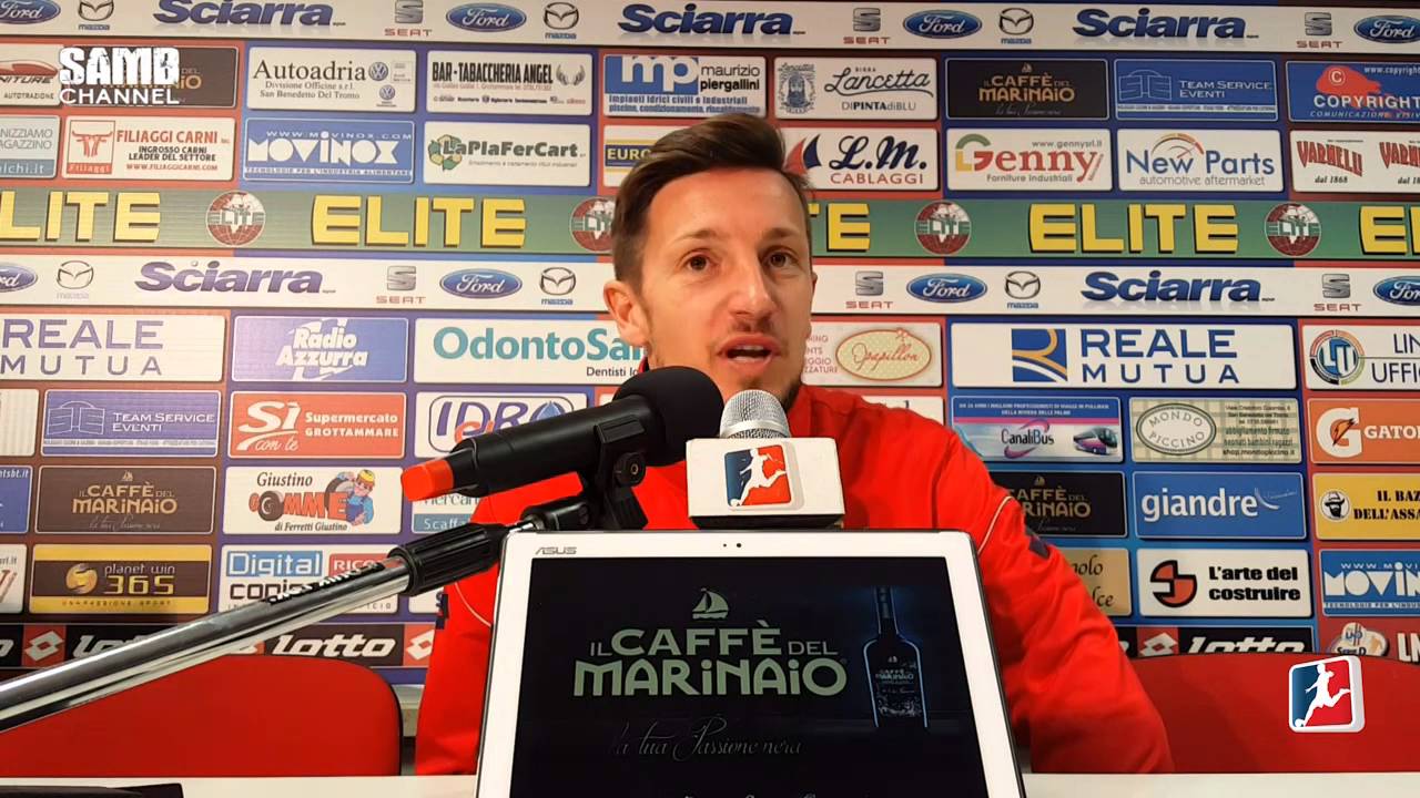 Sambenedettese - Amiternina 1-0, Mario Barone - YouTube