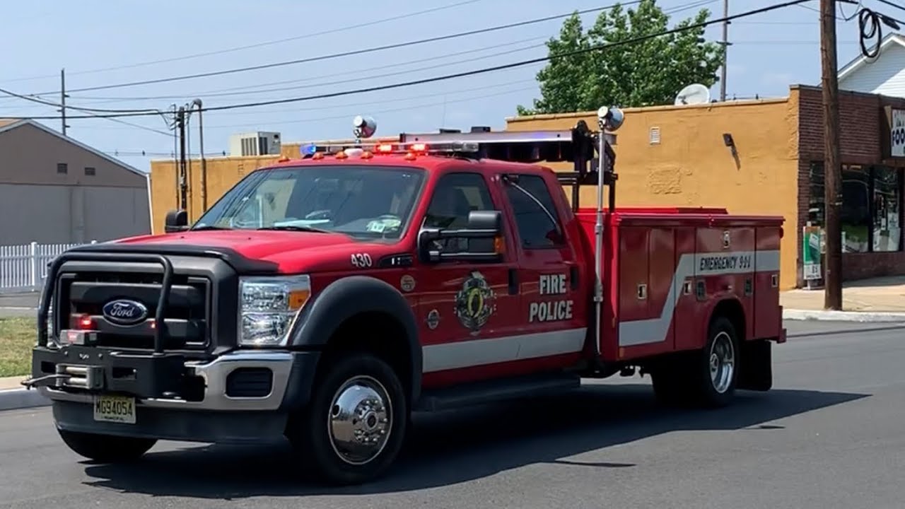 MTFD Fire Police 430 (71-3-88) Responding - YouTube