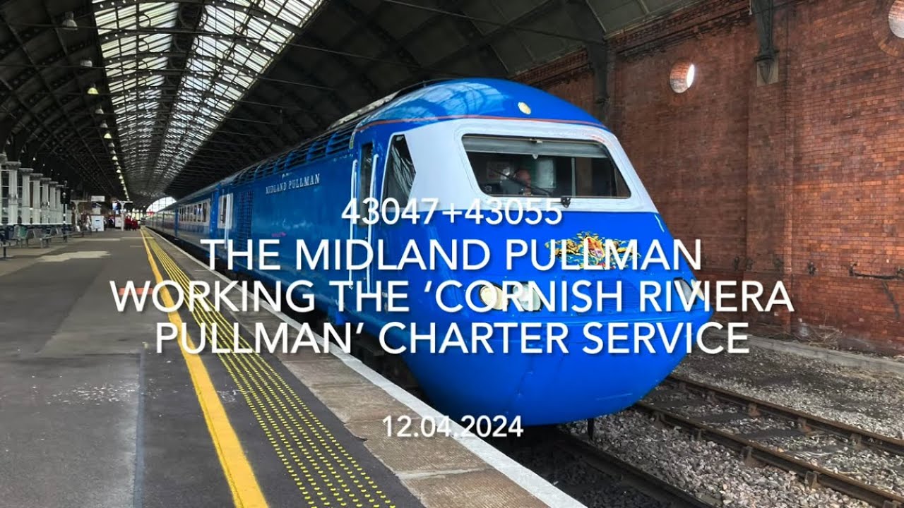 The Midland Pullman working the ‘Cornish Riviera Pullman’ Charter ...