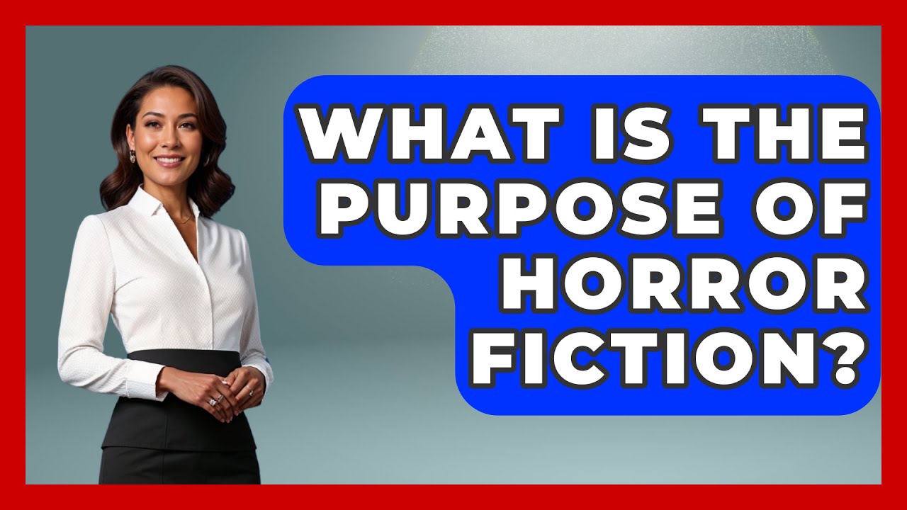 What Is the Purpose of Horror Fiction? - The Prose Path - YouTube