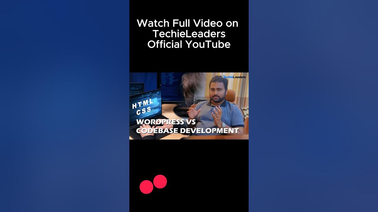 🔹 WordPress vs. Codebase Development: TechieLeaders Approac.👉 Presented by Gavithra Perera ...