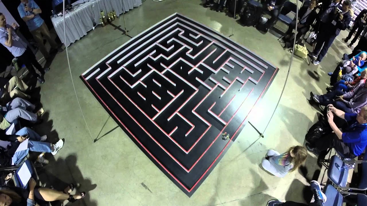 APEC 2016 Micromouse Competition Gopro View - YouTube